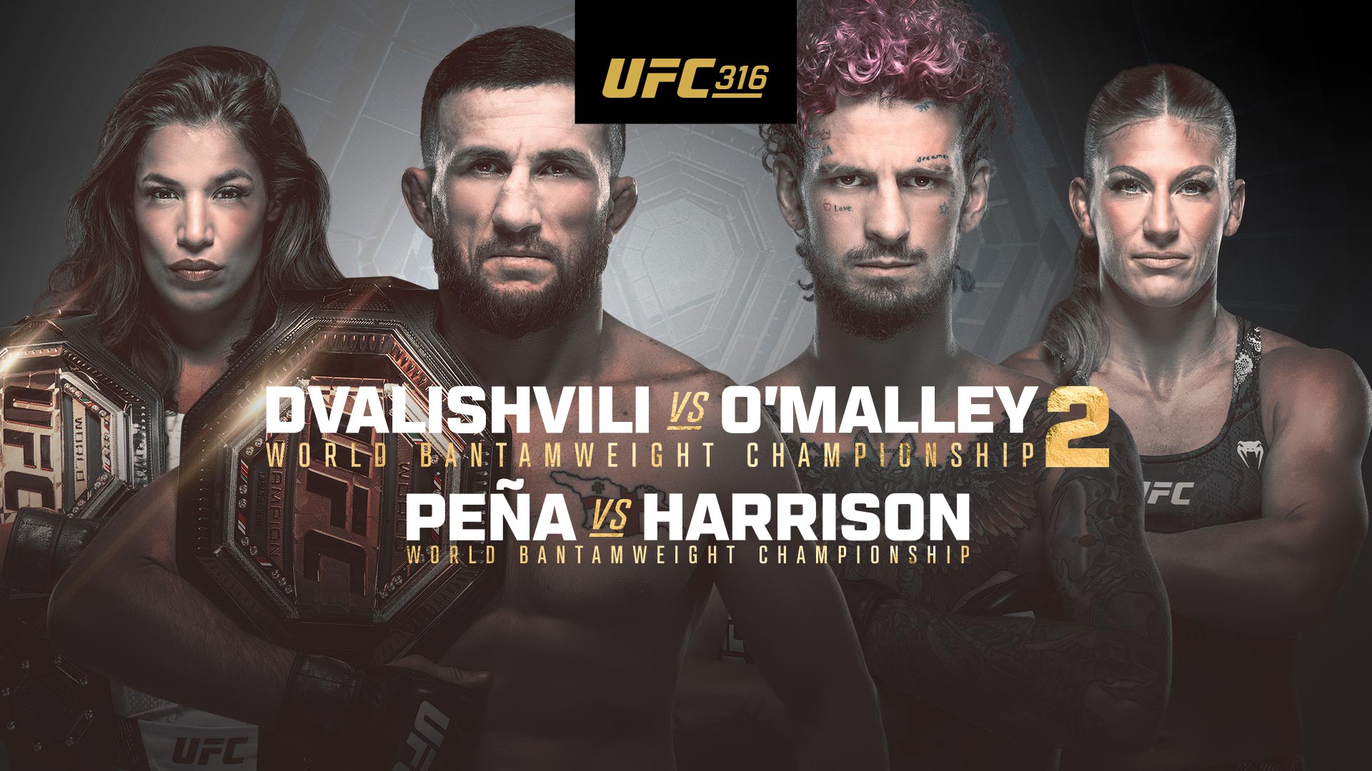 2025年6月8日UFC 316 – 直播[赛后视频] Dvalishvili vs. O’Malley 2 | Ultimate ...